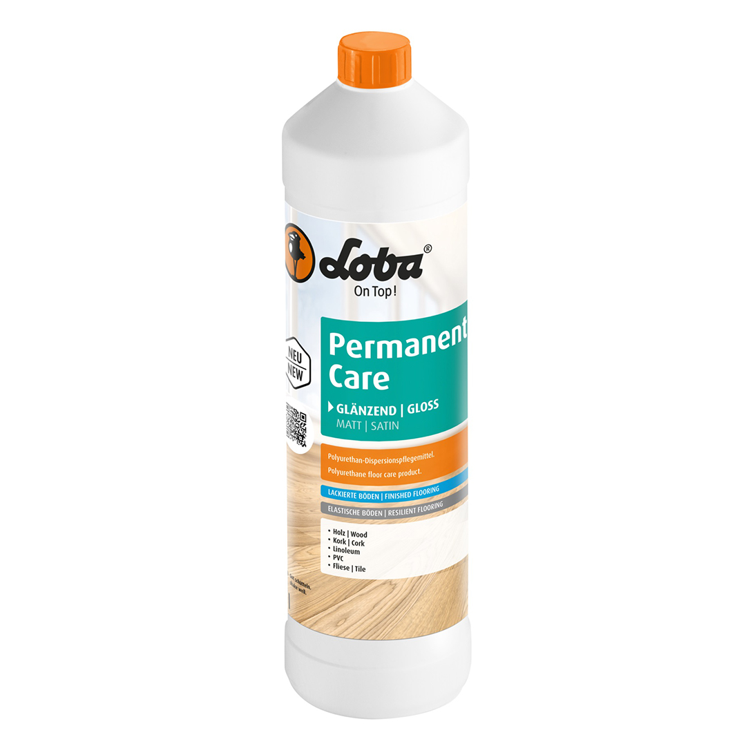 Premaz za tla Lobadur PermanentGloss, svetleč premaz za lesena tla, 1 L ...