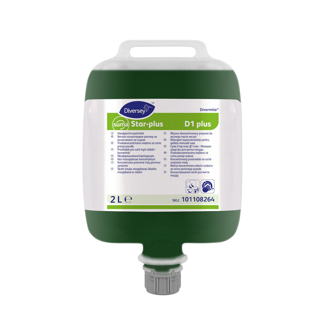 Čistilo za ročno pomivanje Suma Star-plus D1 plus, za Divermite, 2L ...