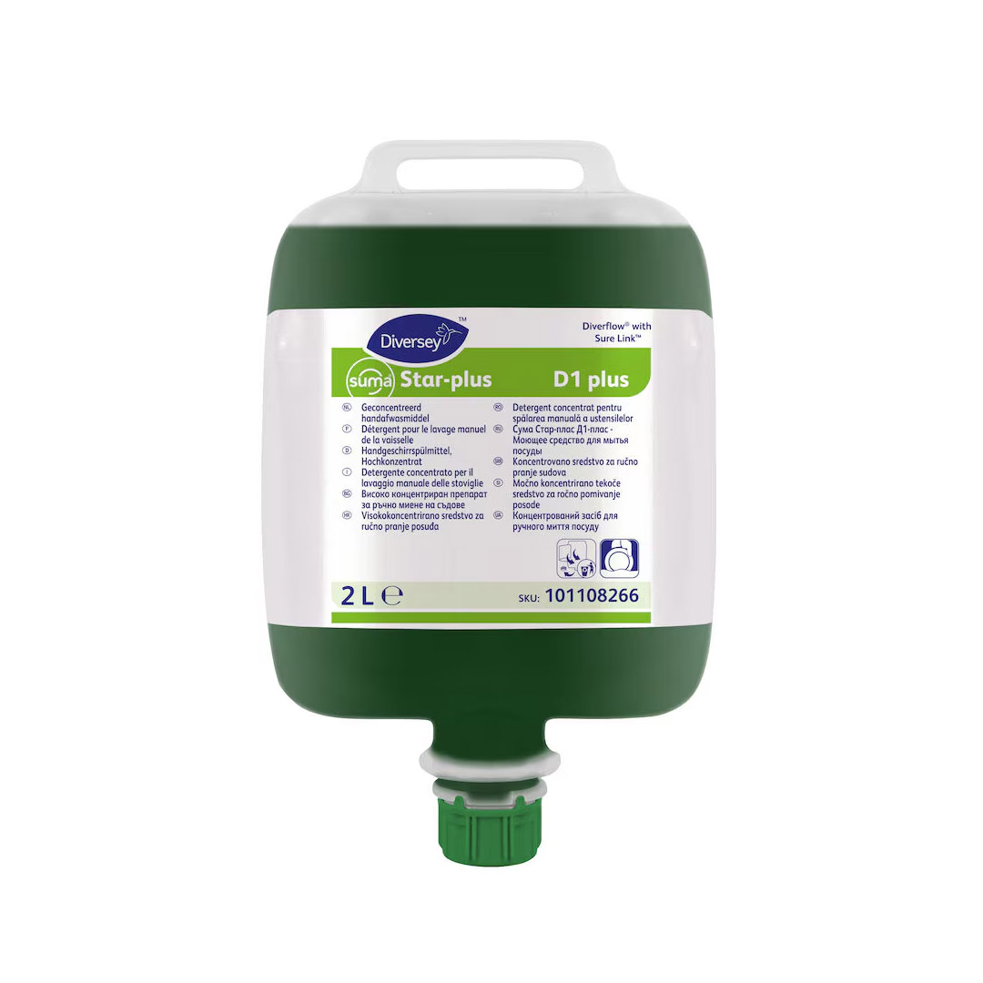 Čistilo za ročno pomivanje Suma Star-plus D1 plus, za Diverflow, 2L ...