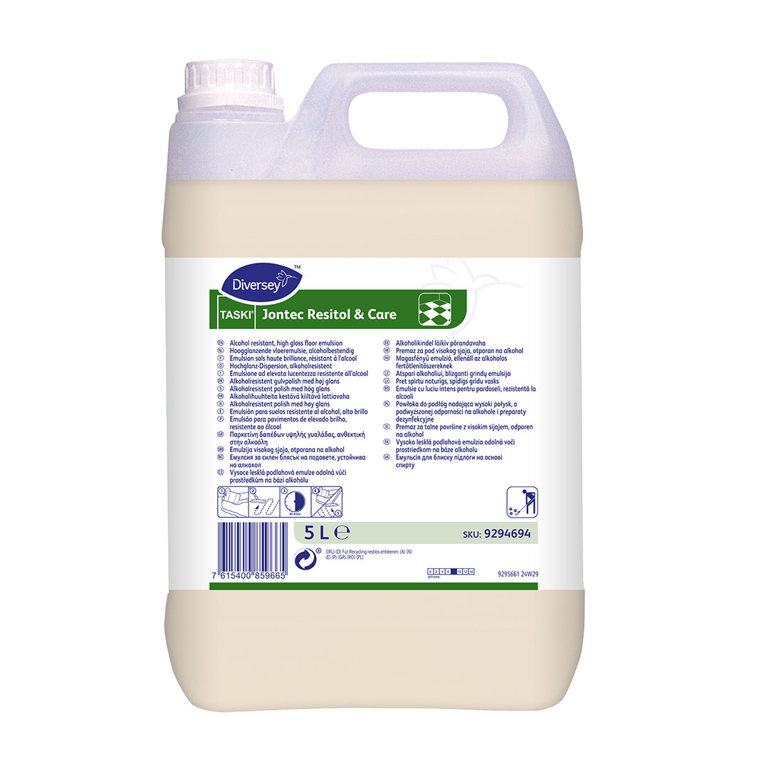 Premaz za tla TASKI Jontec Resitol & Care, 5 L | BARJANS d.o.o.