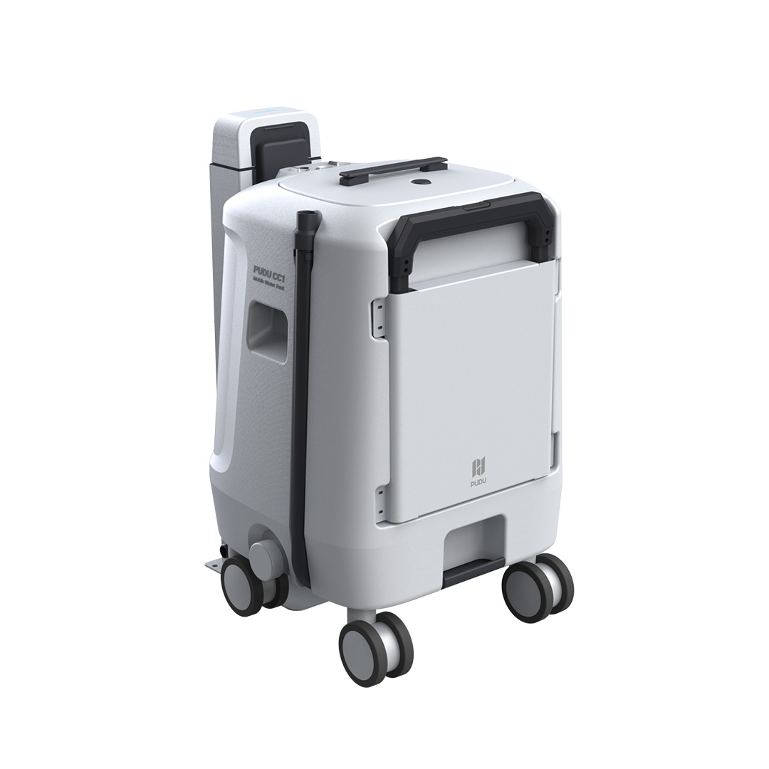 Polnilec - mobilna enota za vodo, za robot PUDU CC1, siva | BARJANS d.o.o.