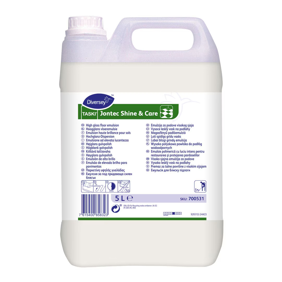 Premaz za tla TASKI Jontec Shine & Care, 5 L | BARJANS d.o.o.