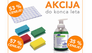 [AKCIJA] Kuhinjska krpa Vileda, TASKI gobice, čistilo Suma Quick foam ...