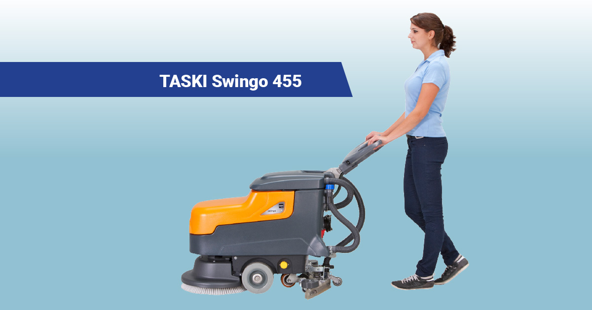AKCIJA: Čistilni stroj TASKI Swingo 455 | BARJANS d.o.o.